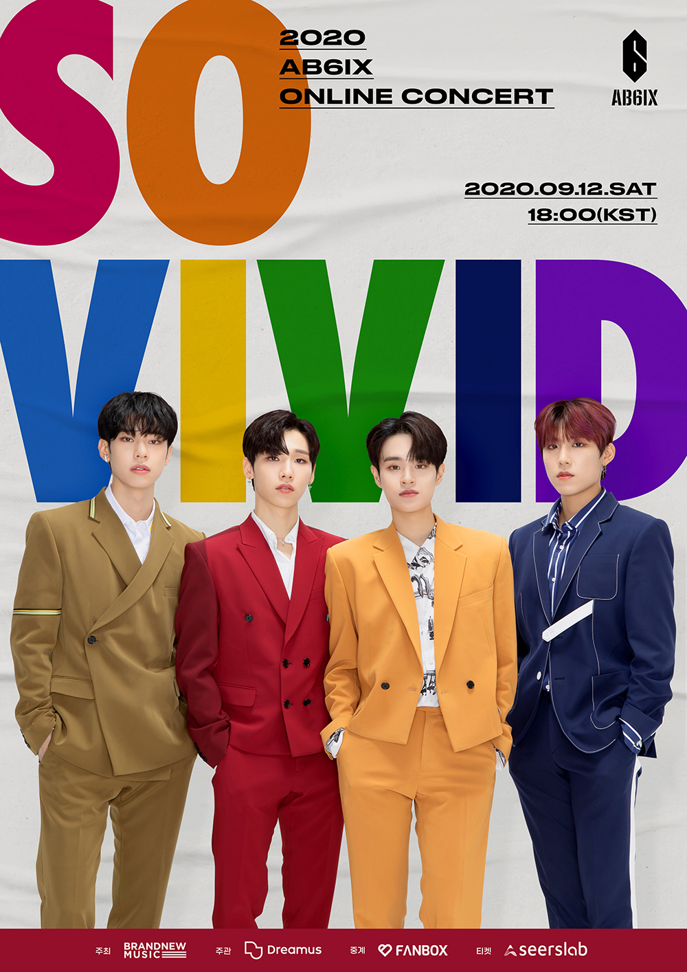 AB6IX ONLINE CONCERT [SO VIVID] に関するご案内 | AB6IX JAPAN OFFICIAL FANCLUB